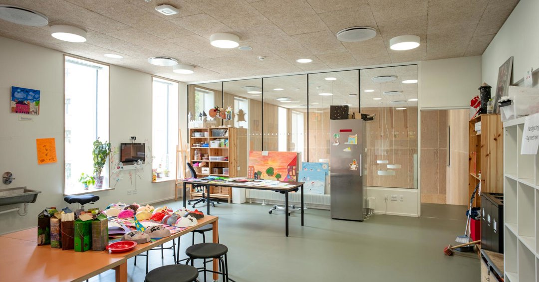 Superior acoustics in school buildings | Troldtekt